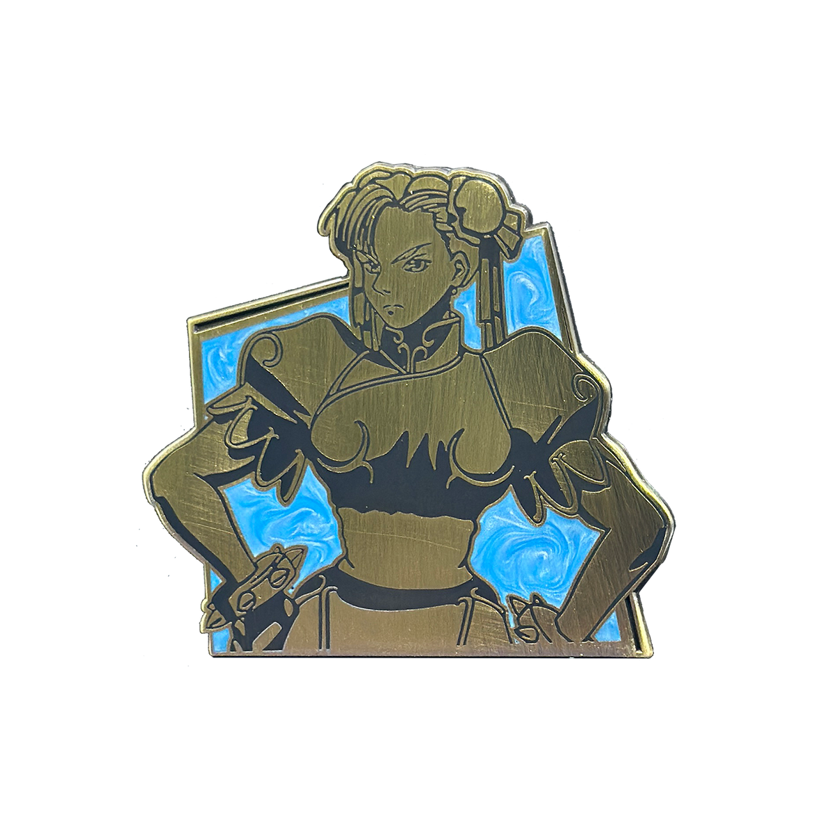 Chun-Li Marble Street Fighter Pin – pinclubofficial