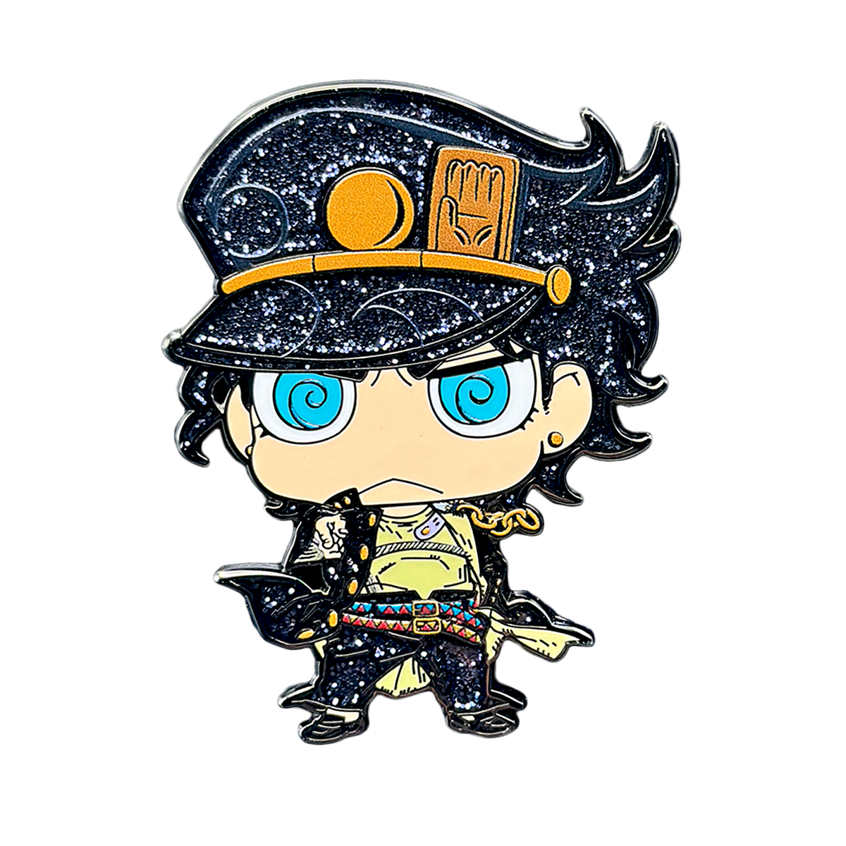 SD Jotaro JoJo’s Bizarre Adventure Pin – pinclubofficial