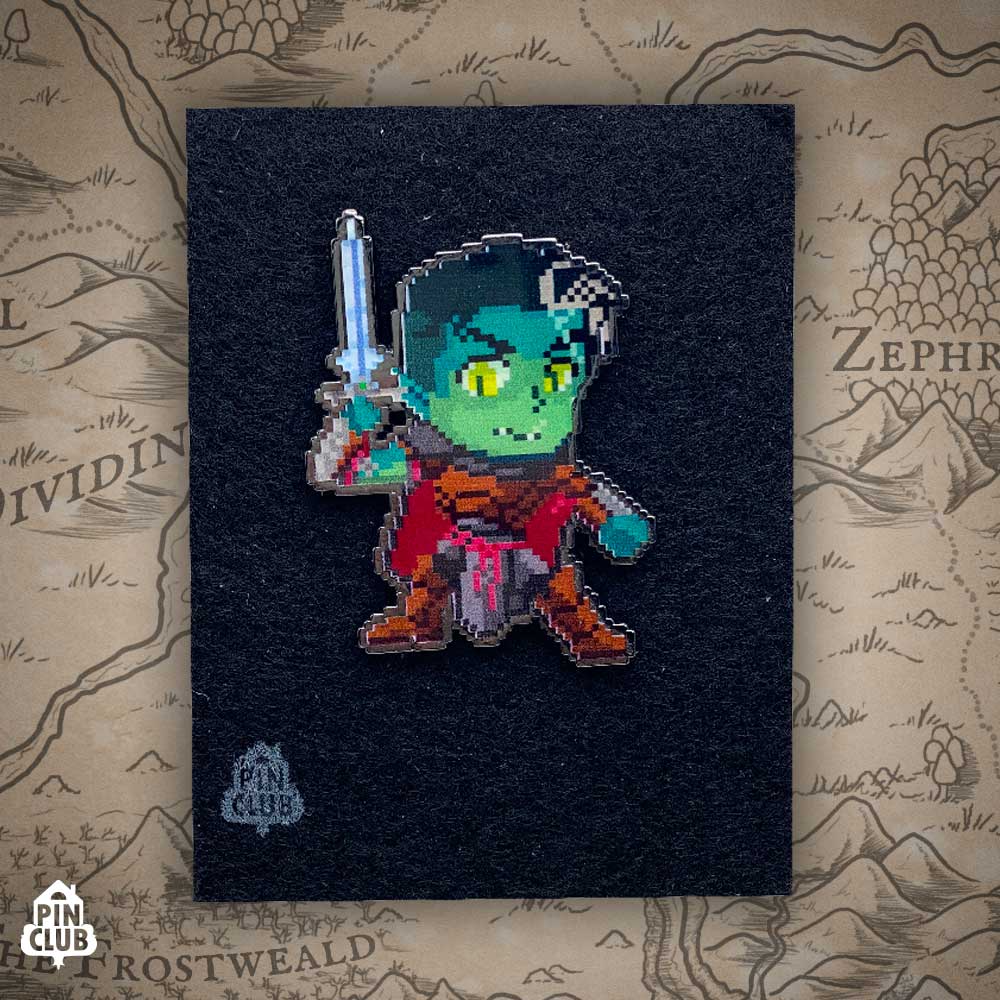 Pixel Fjord Stone – pinclubofficial